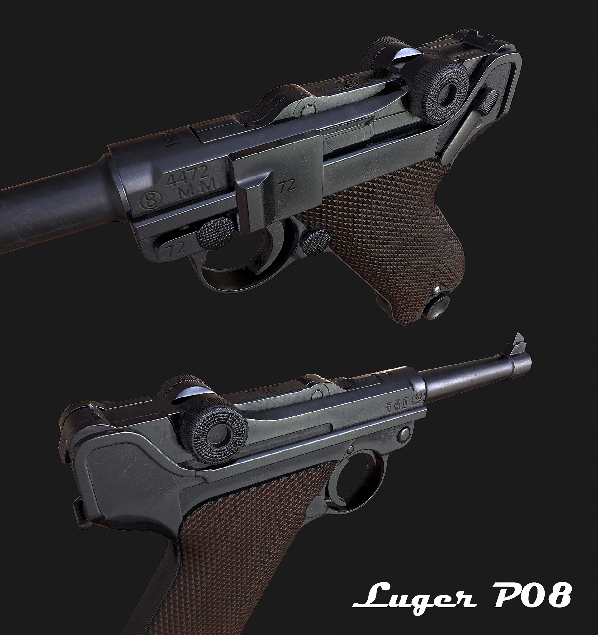 ArtStation - Luger P08