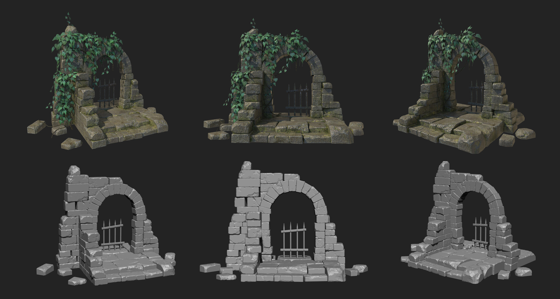 ArtStation - Model stone