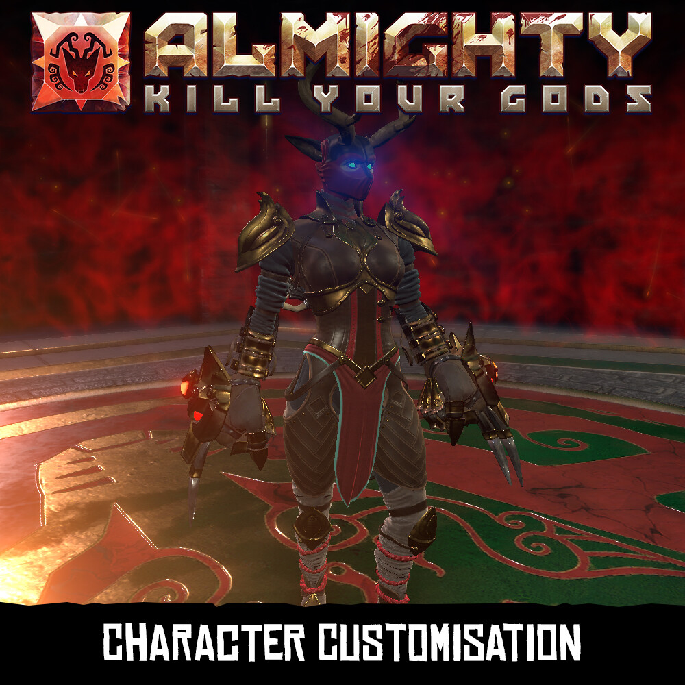 ArtStation - Almighty UI: Character Customisation