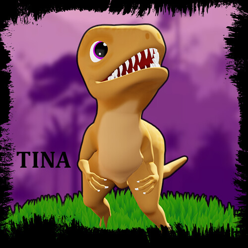 ArtStation - Tina the Velociraptor