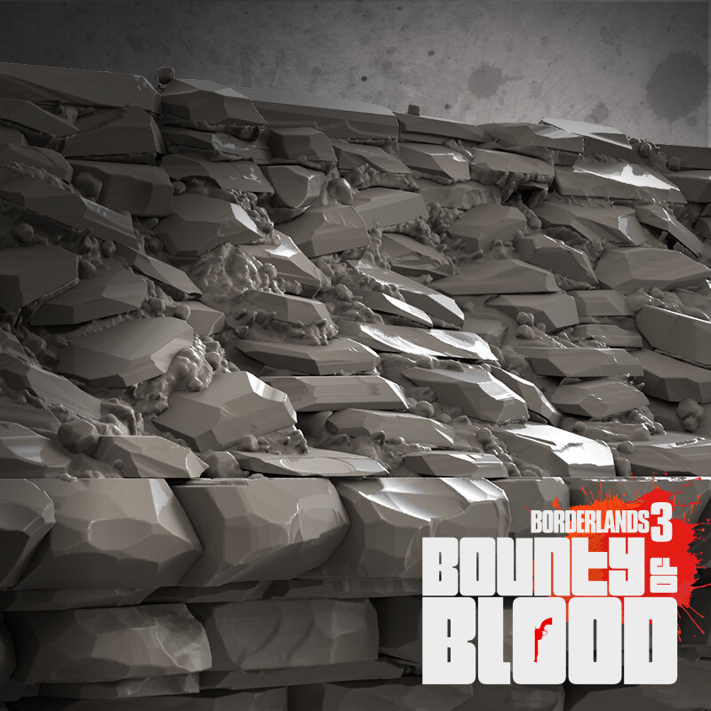 ArtStation - Borderlands 3 Bounty of Blood- Rock Work