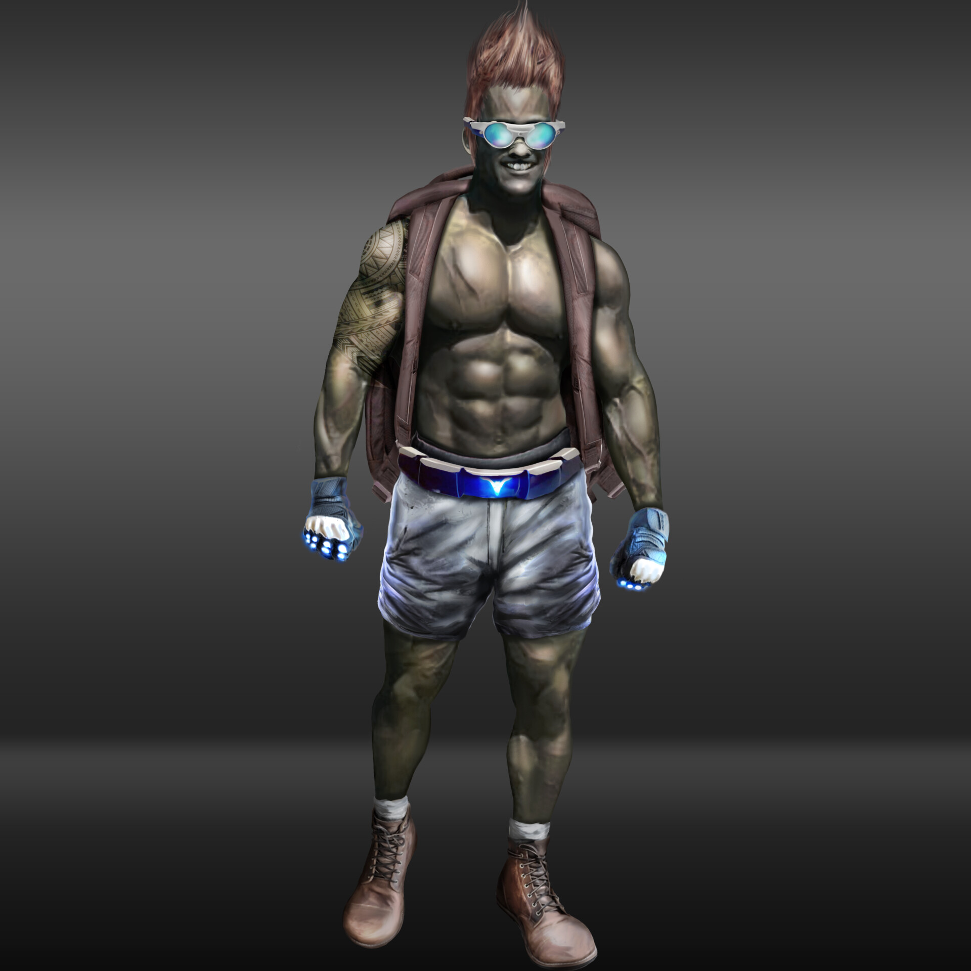 ArtStation - Smart Alien dude