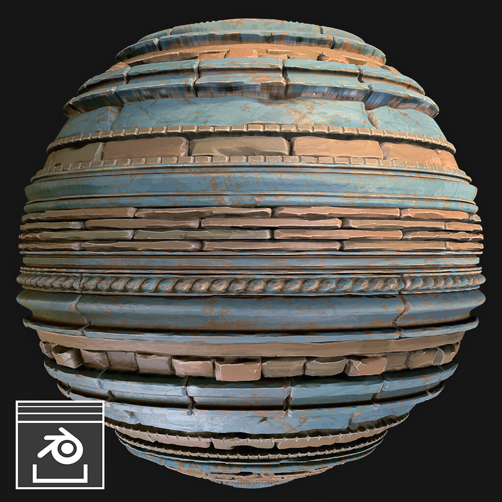 ArtStation - Stylized Trim Practice : Made with Grabdoc