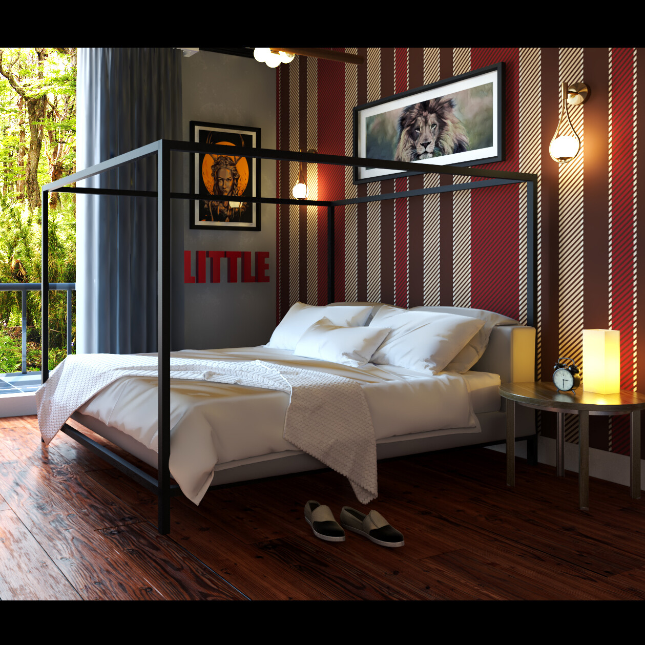 ArtStation - Personal Room Interior Visualization