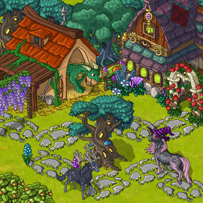 ArtStation - Ingame Assets Miramagia