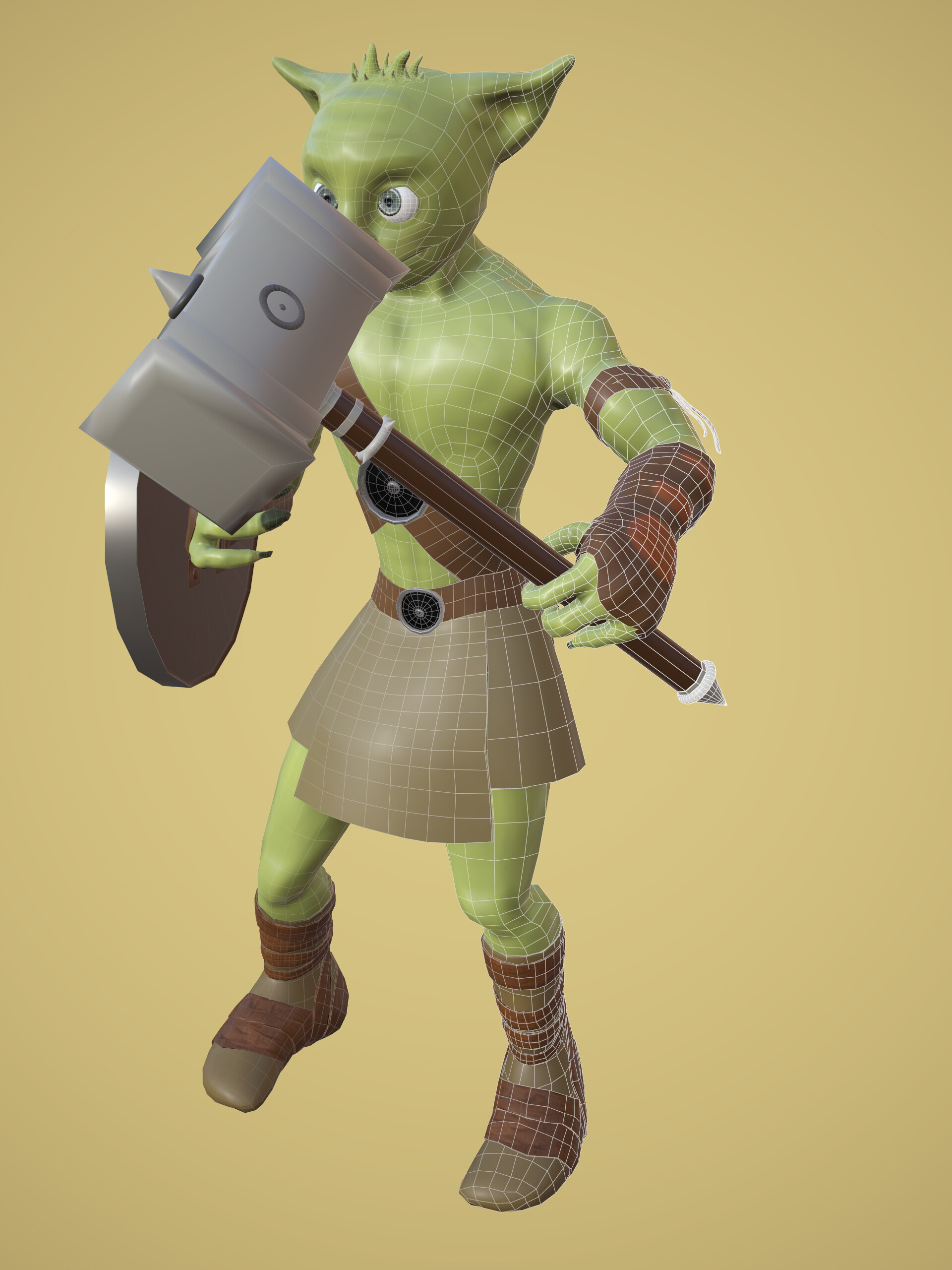 ArtStation - Teen goblin