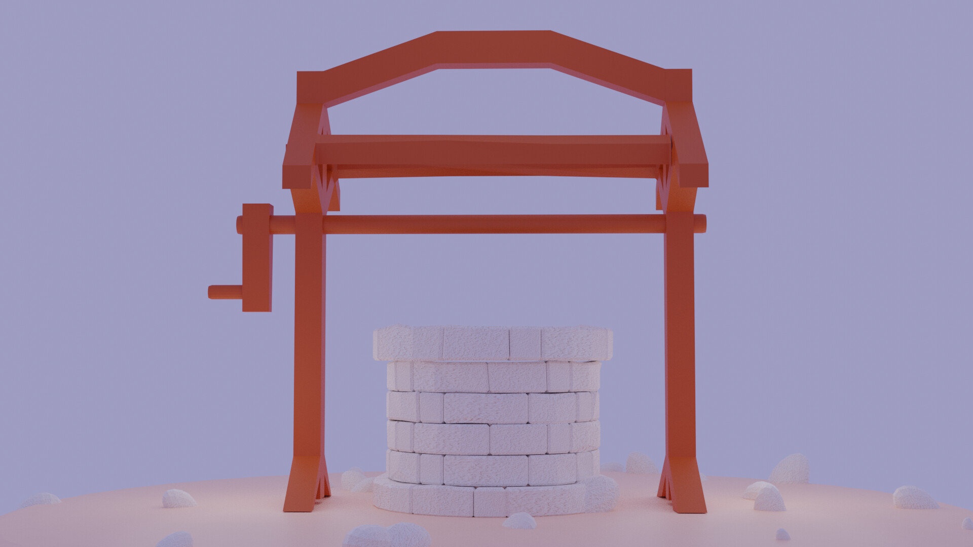 ArtStation - 3D well