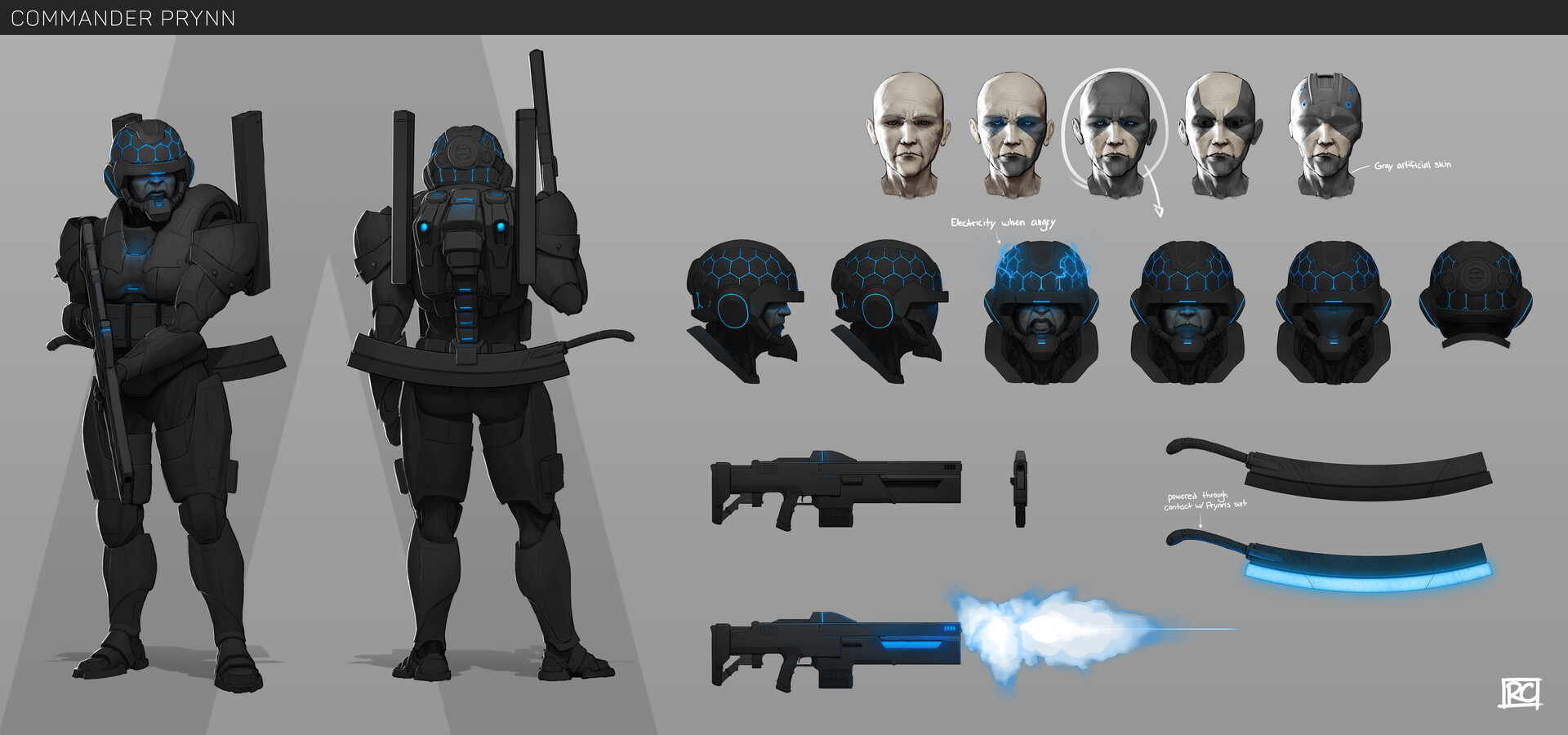 ArtStation - Commander Prynn