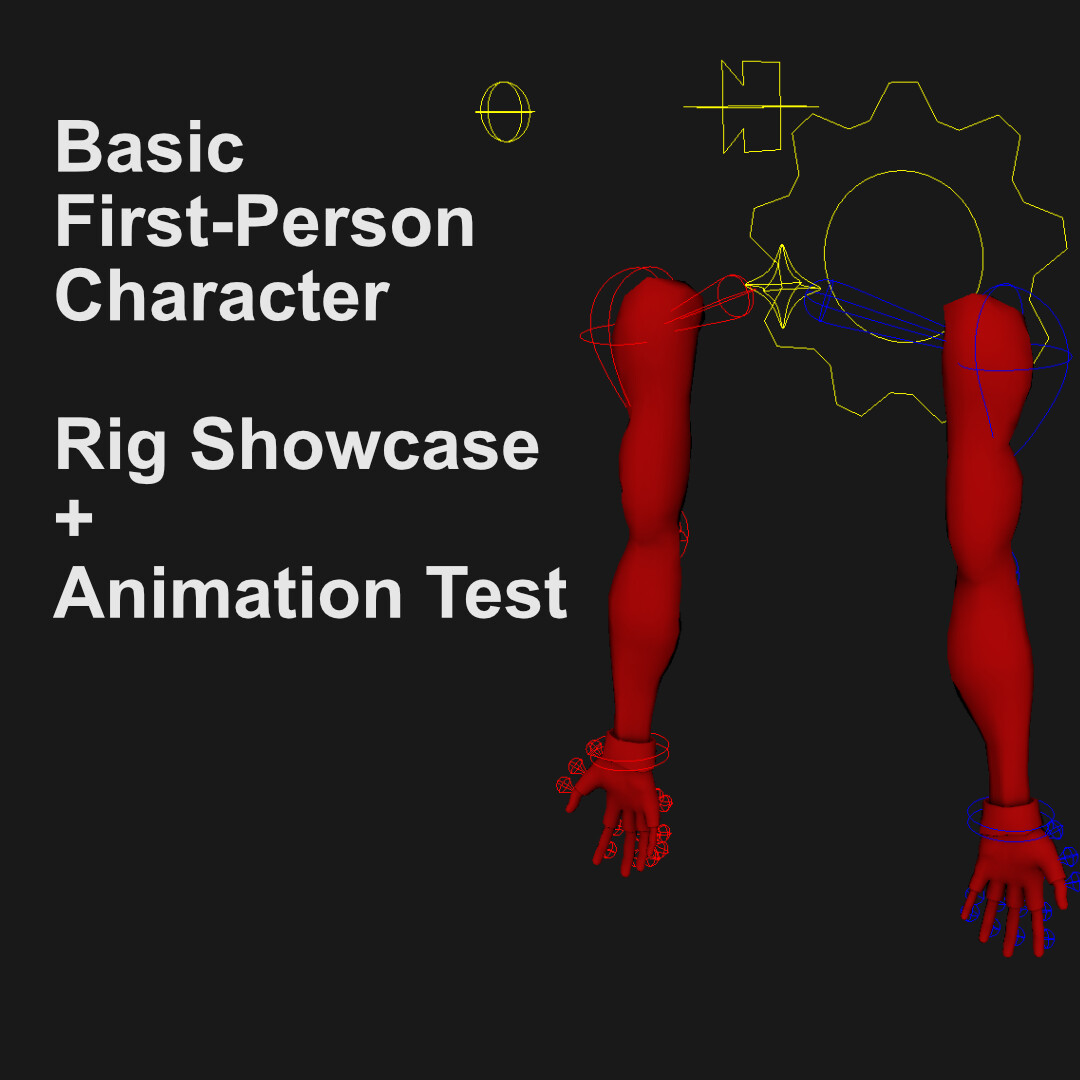 ArtStation - Basic First Person Rig