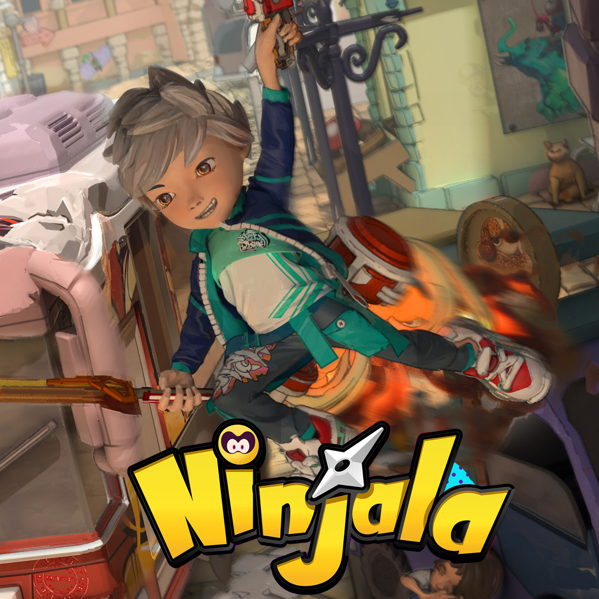 ArtStation - Ninjala fan works