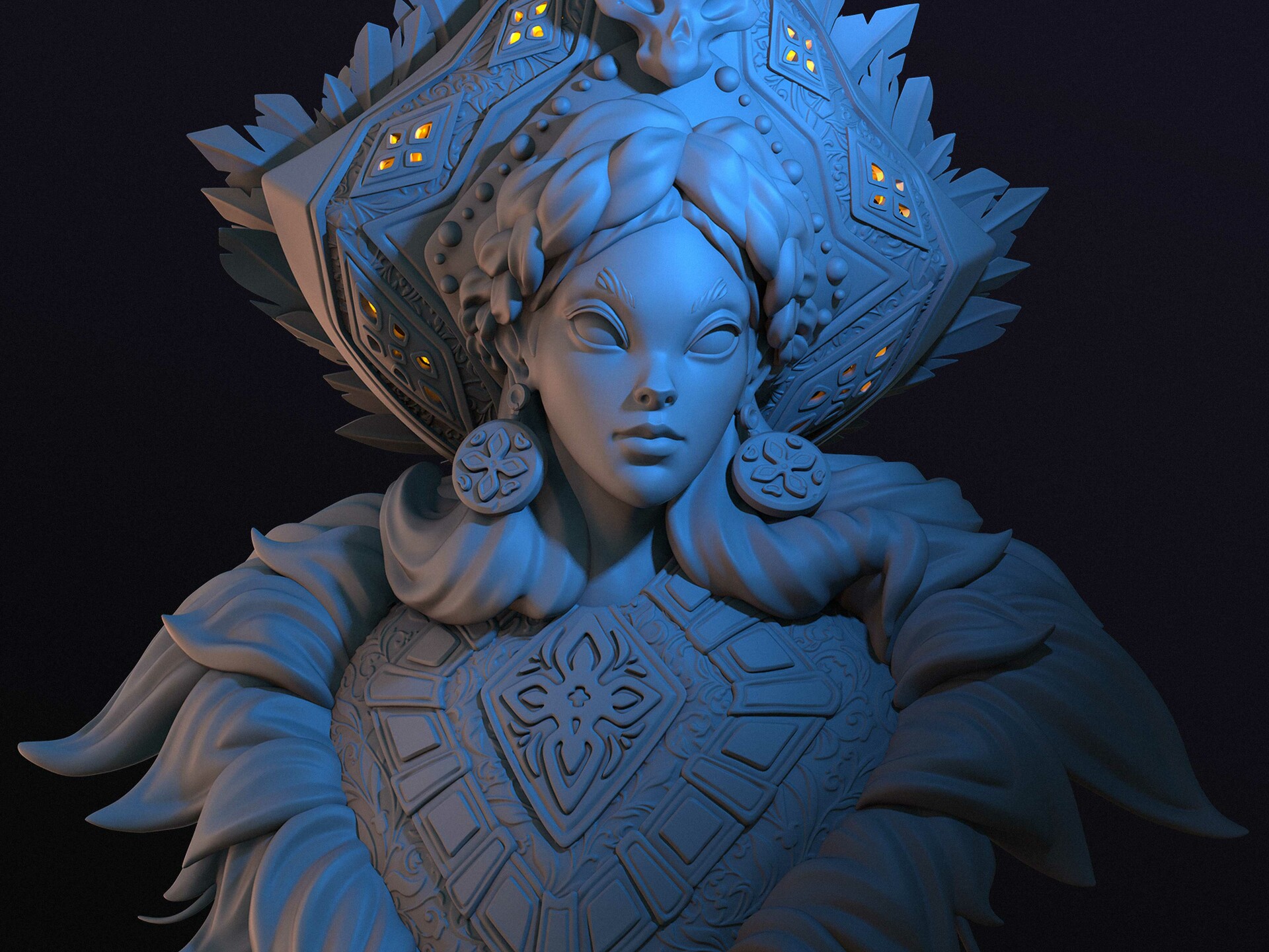 ArtStation - Yara - 3D portrait