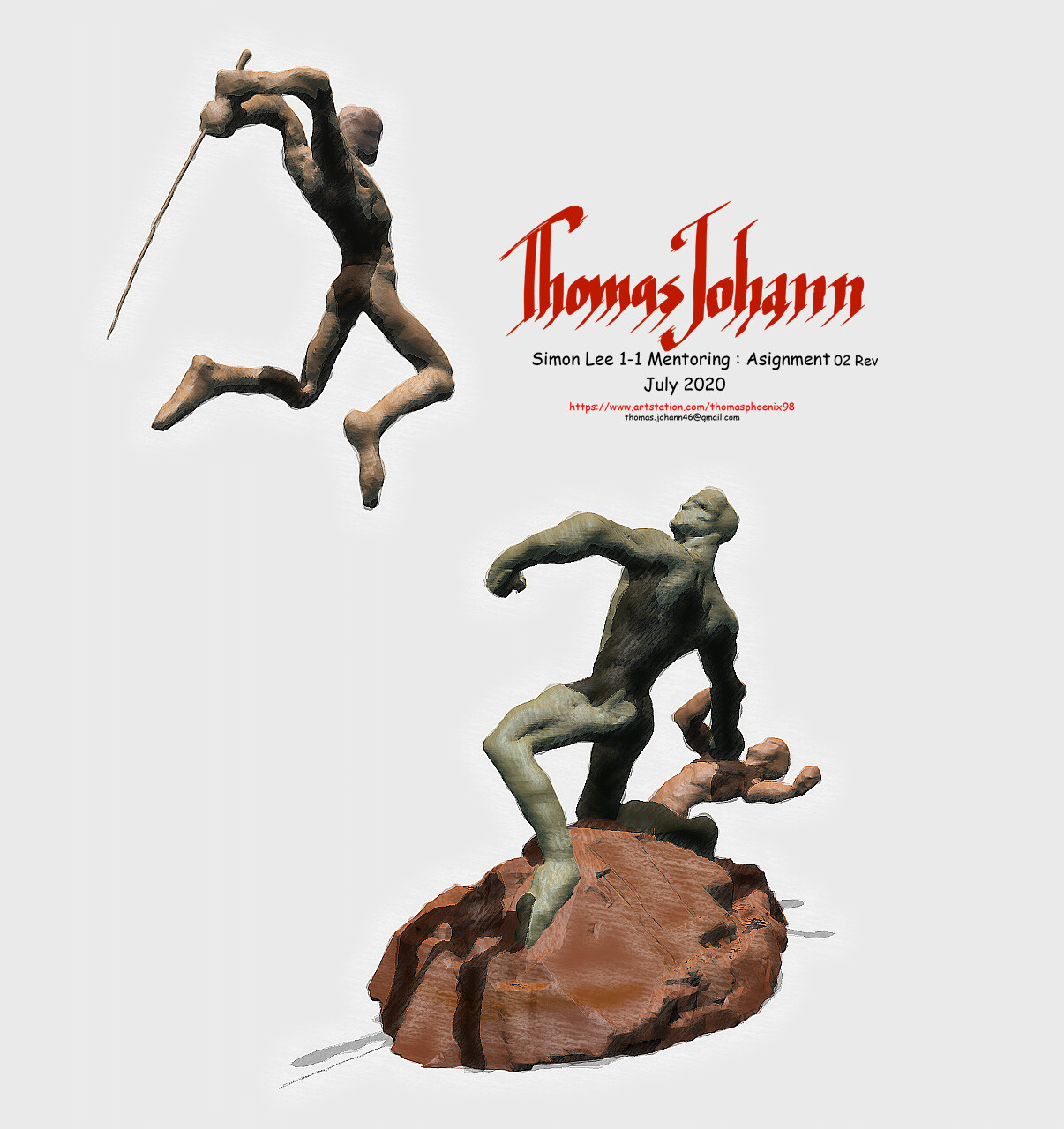 ArtStation - Immovable Object! Creature Design and Sculpting Simon Lee ...