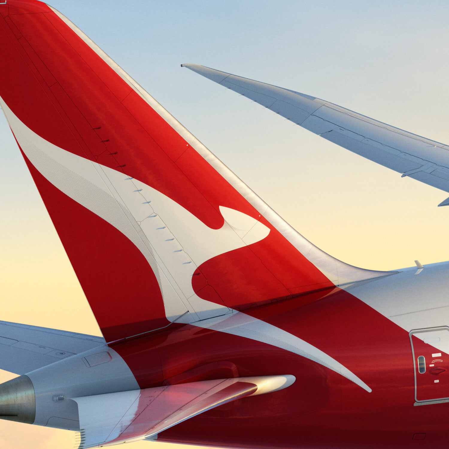 ArtStation - Qantas 787 Dreamliner