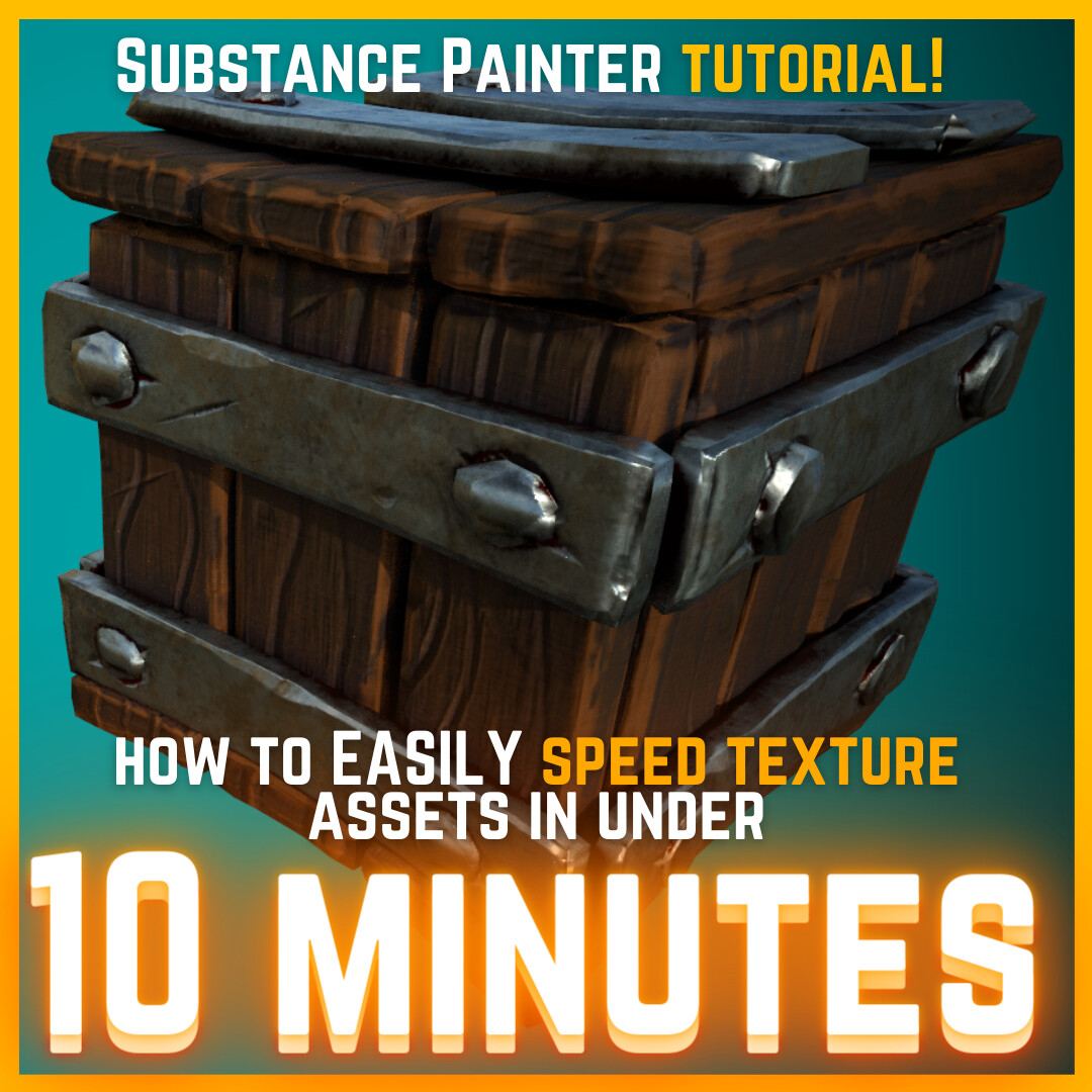 ArtStation - [TUTORIAL] Learn how I Speed Texture Assets Using ...