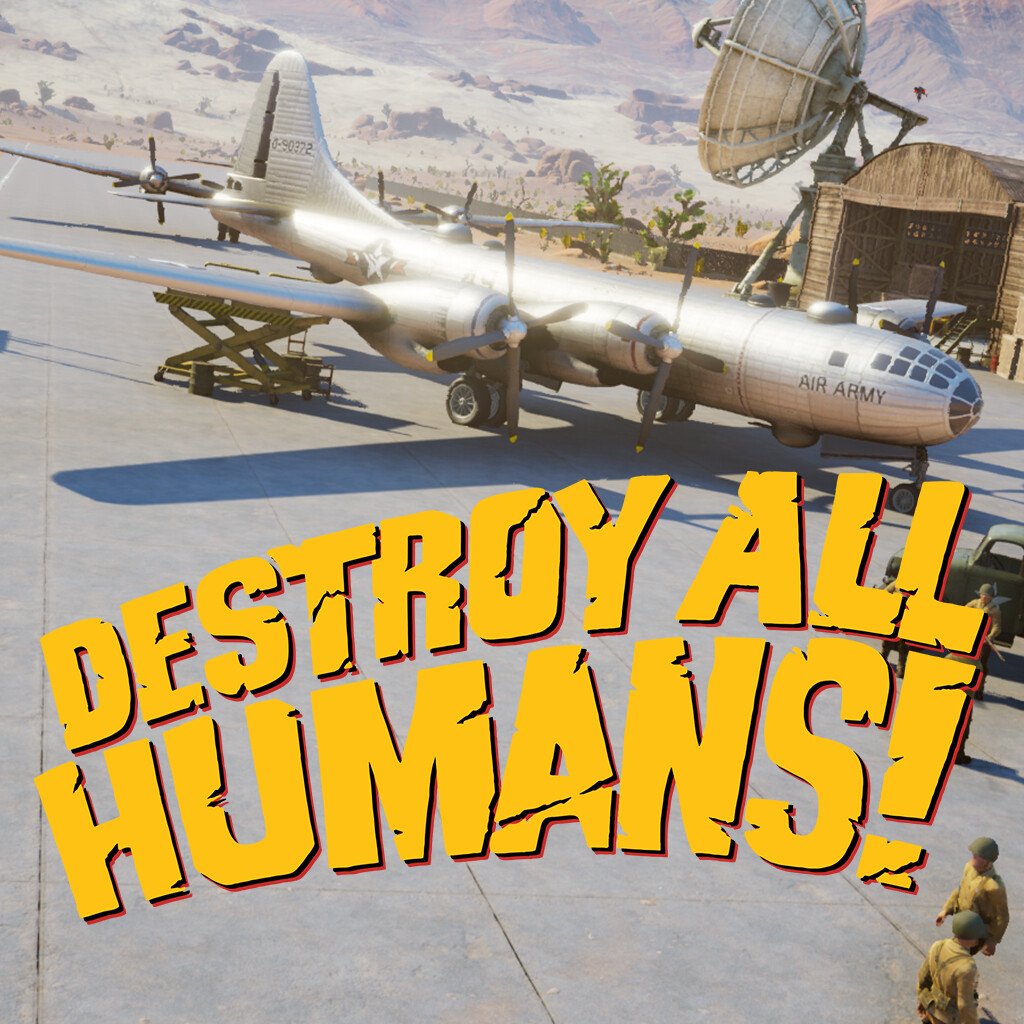 ArtStation - Destroy All Humans Vehicles