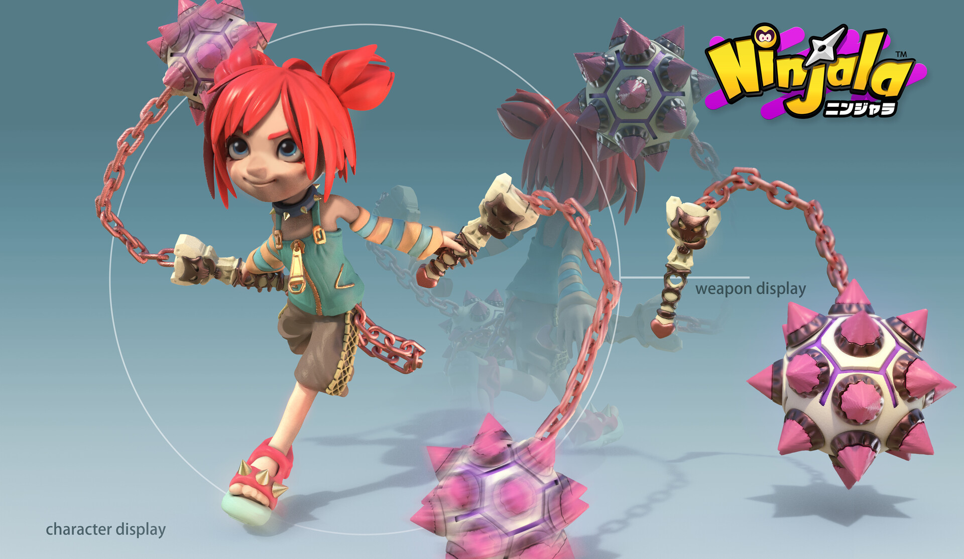 ArtStation - Ninjala fan works