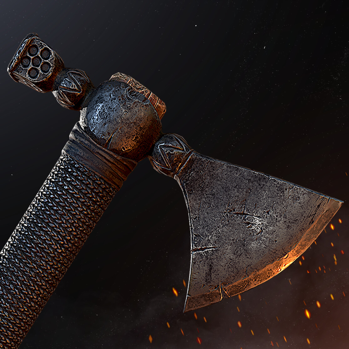 ArtStation - Medieval Axe