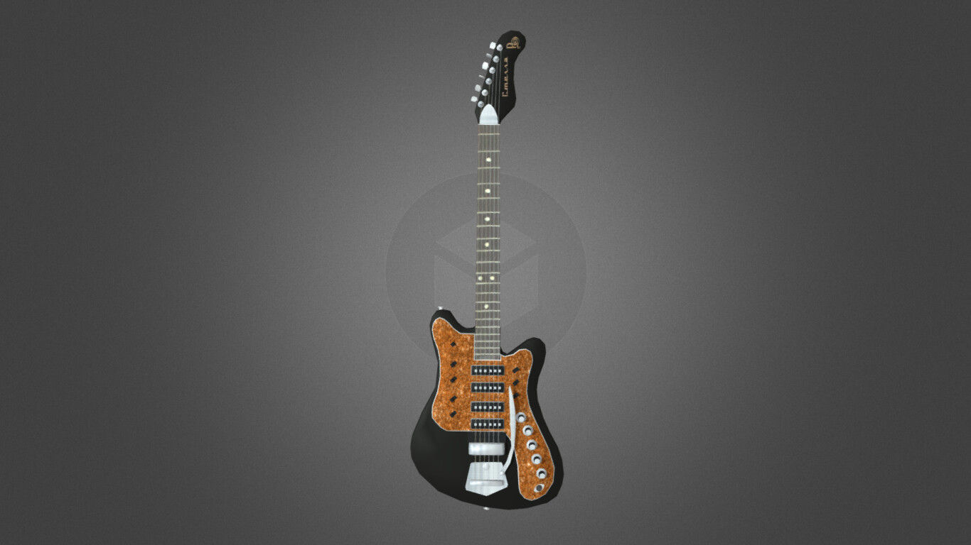 ArtStation - Stella Soviet Electric Guitar