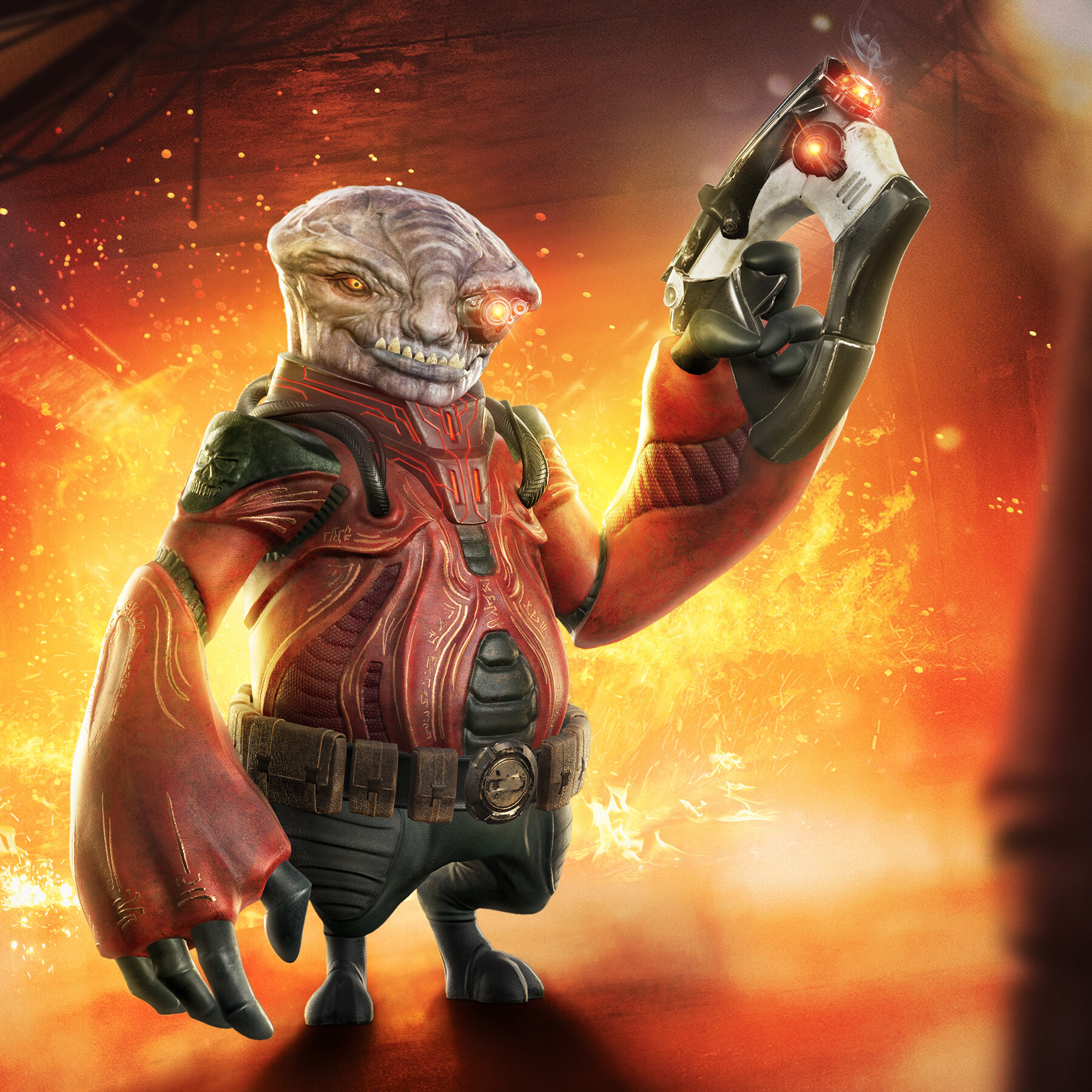 ArtStation - Polybius, the space pirate!!!