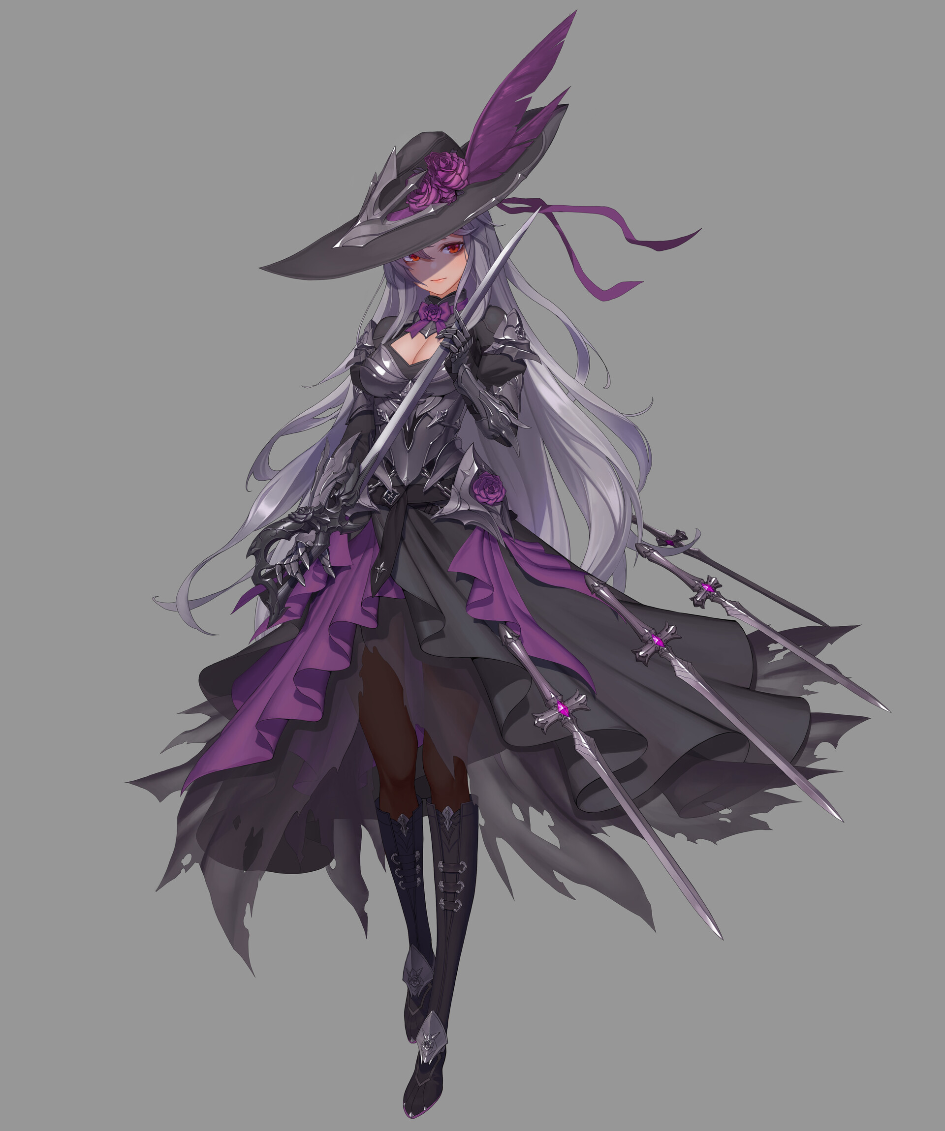 ArtStation - Black Rose Knight