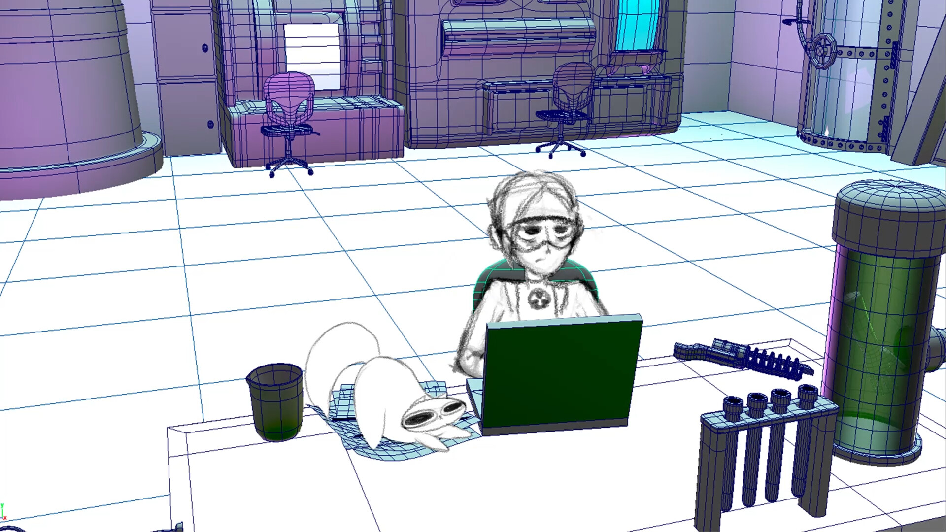 ArtStation - Radioactive: Animation tests