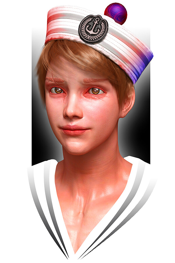 ArtStation - Seamon for Genesis 8 Male(s)