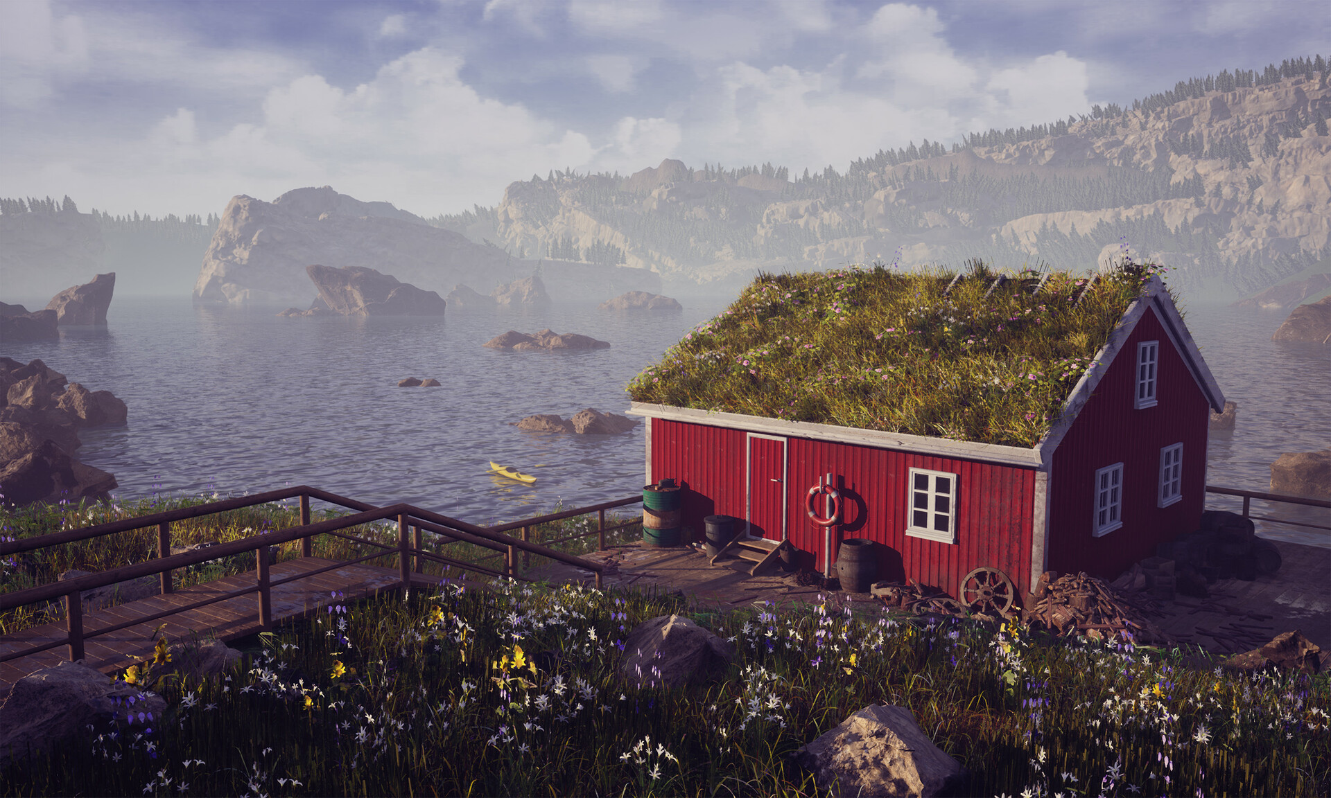 ArtStation - The Lonely Rorbu