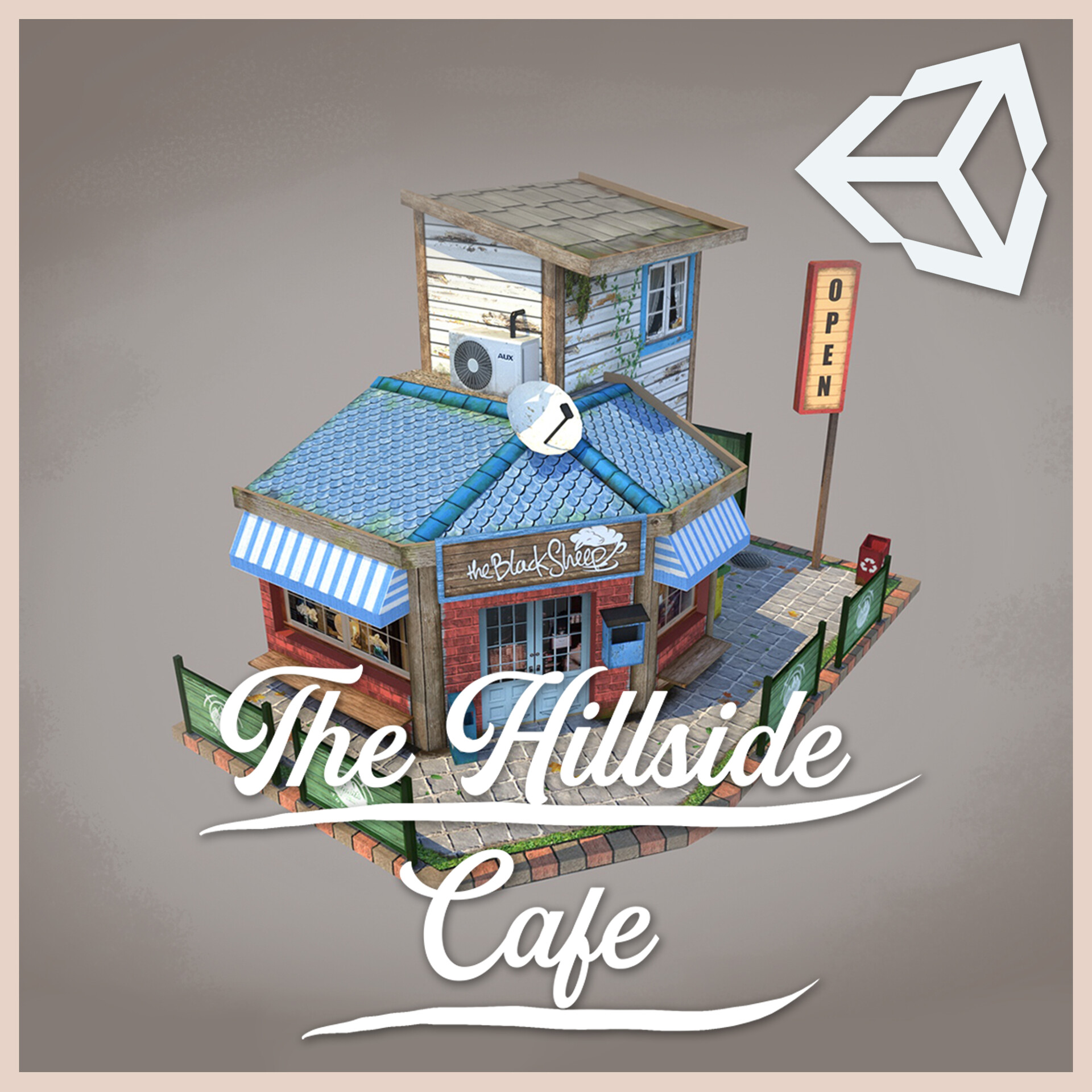ArtStation - The Hillside Cafe