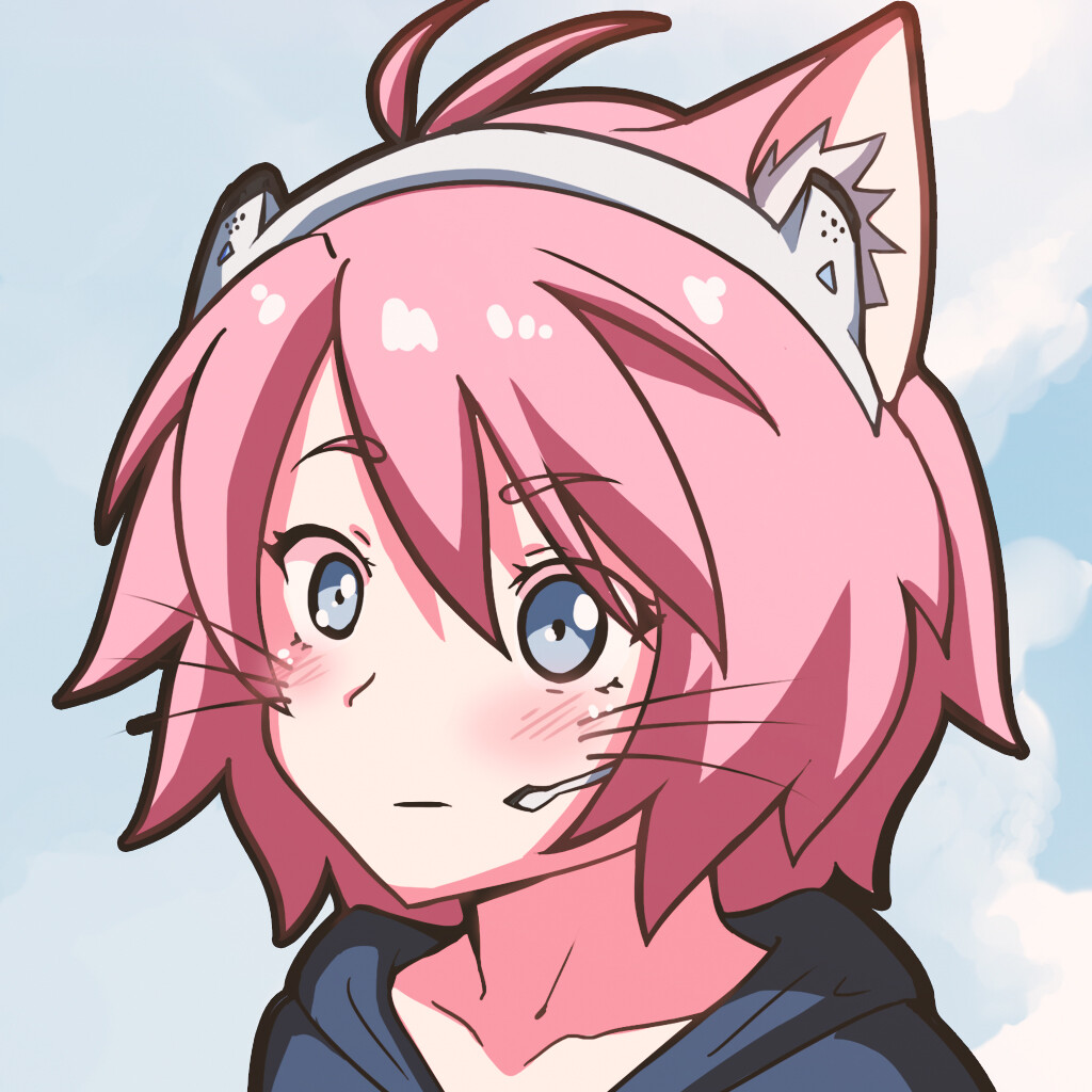 ArtStation - Gabi wears headphones