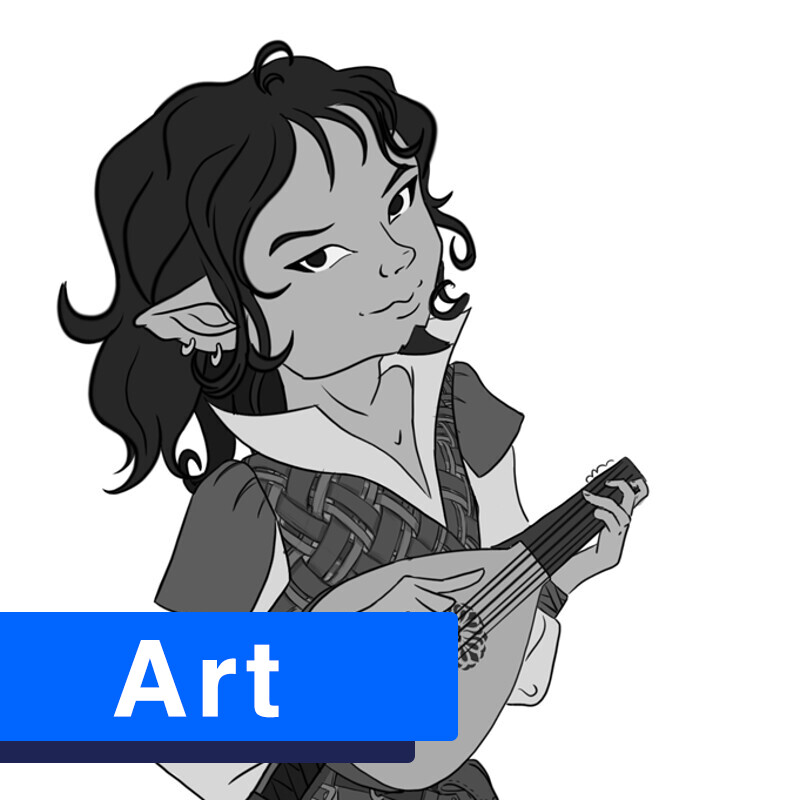 ArtStation - Bard (in progress)