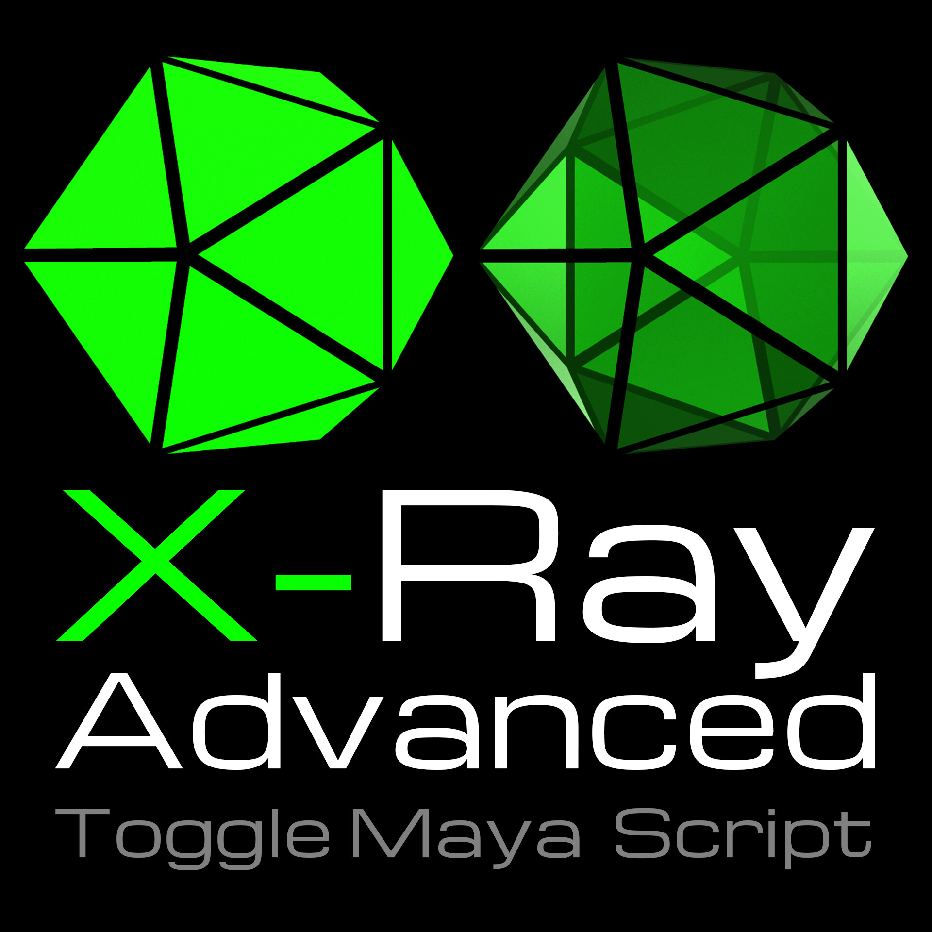 ArtStation - X-Ray Advanced | Toggle Maya Script