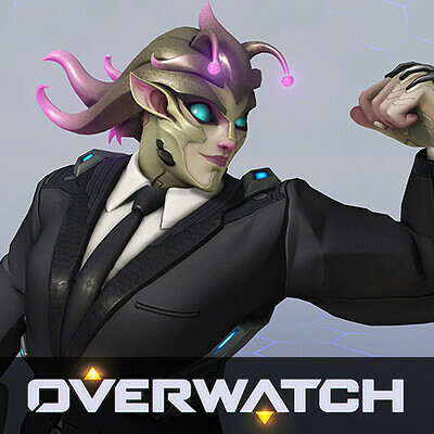 ArtStation - OVERWATCH - Zarya 'Alien' Weapon Skin