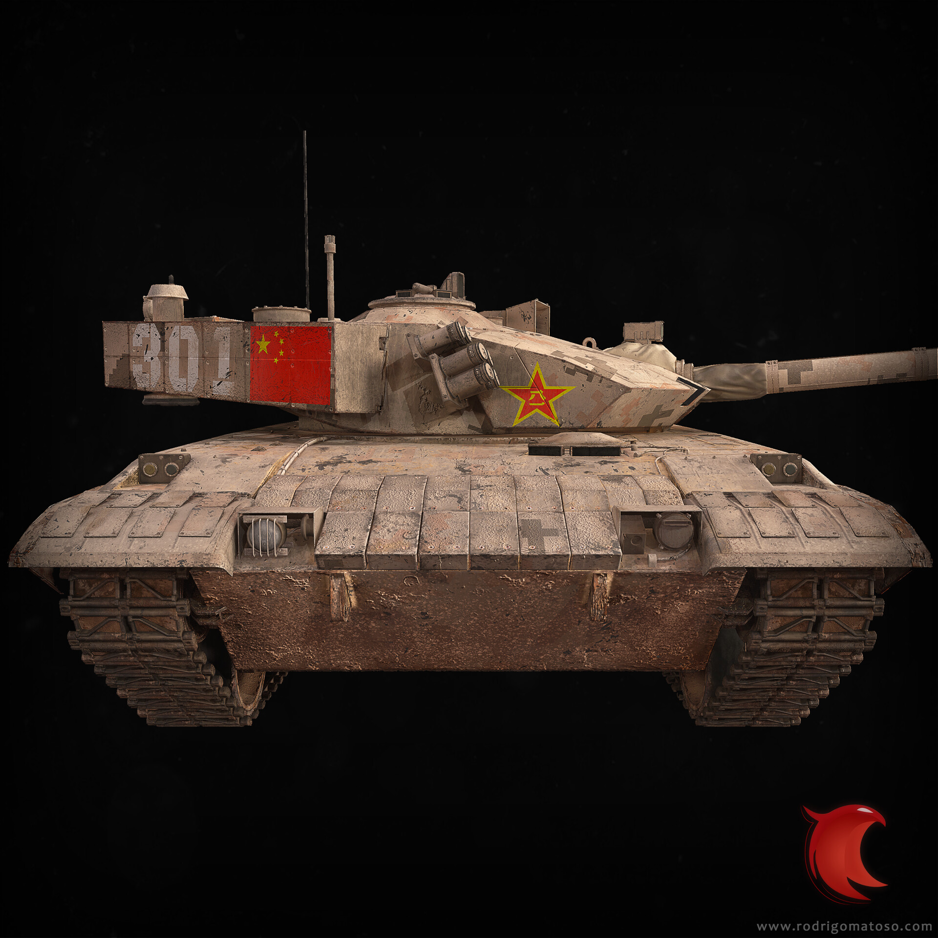 Rodrigo Matoso - Tank Type 96B - MBT