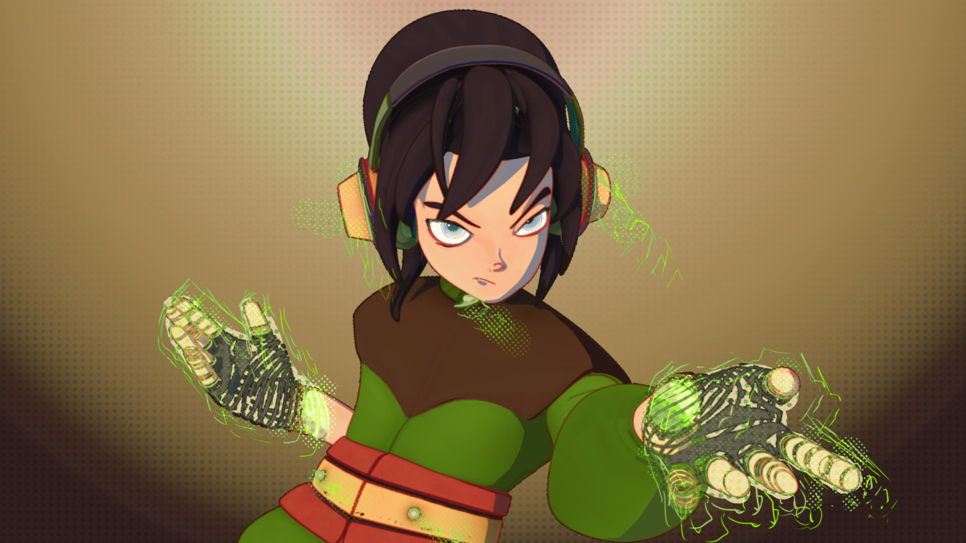 ArtStation - Avatar: TLA - Toph Beifong Scifi redesign