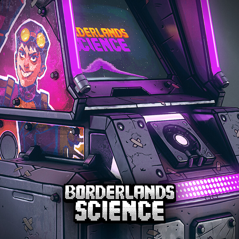 ArtStation - Borderlands 3 : Bordelands Science console