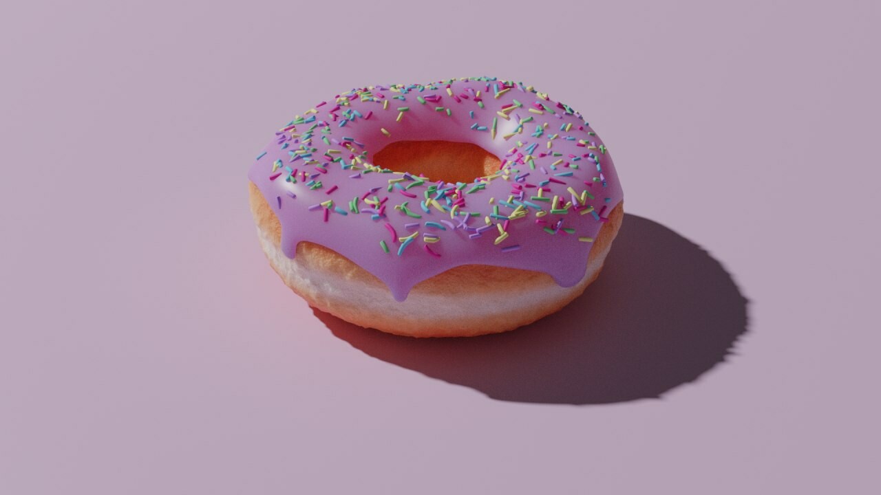 ArtStation - 3D Donut