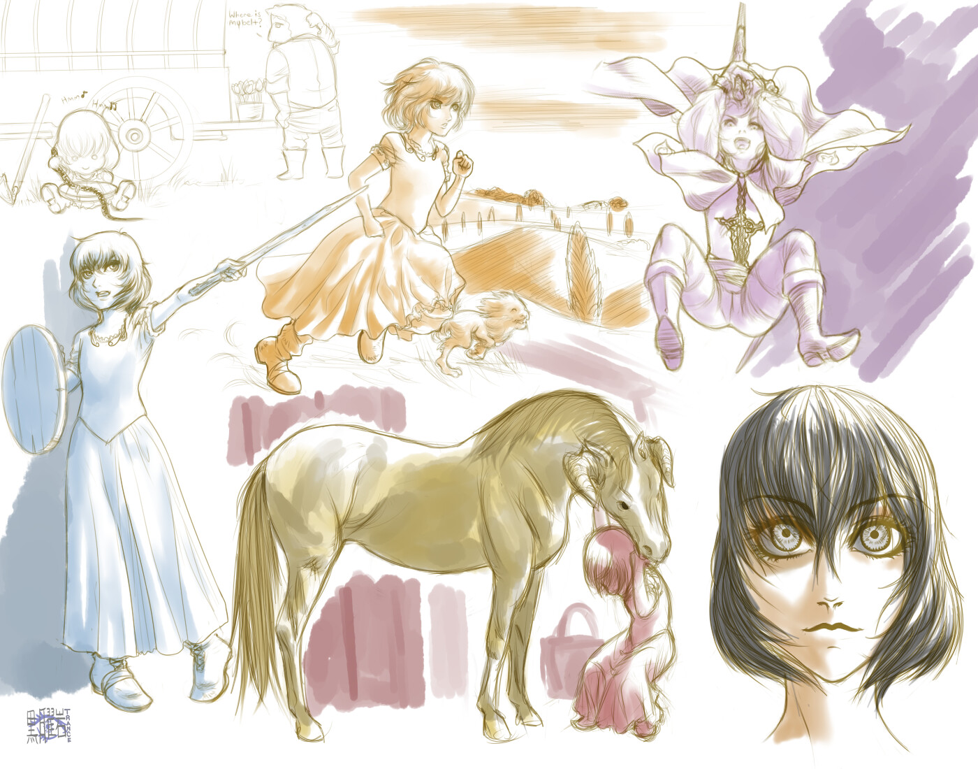 ArtStation - Rema DiBesto concepts A