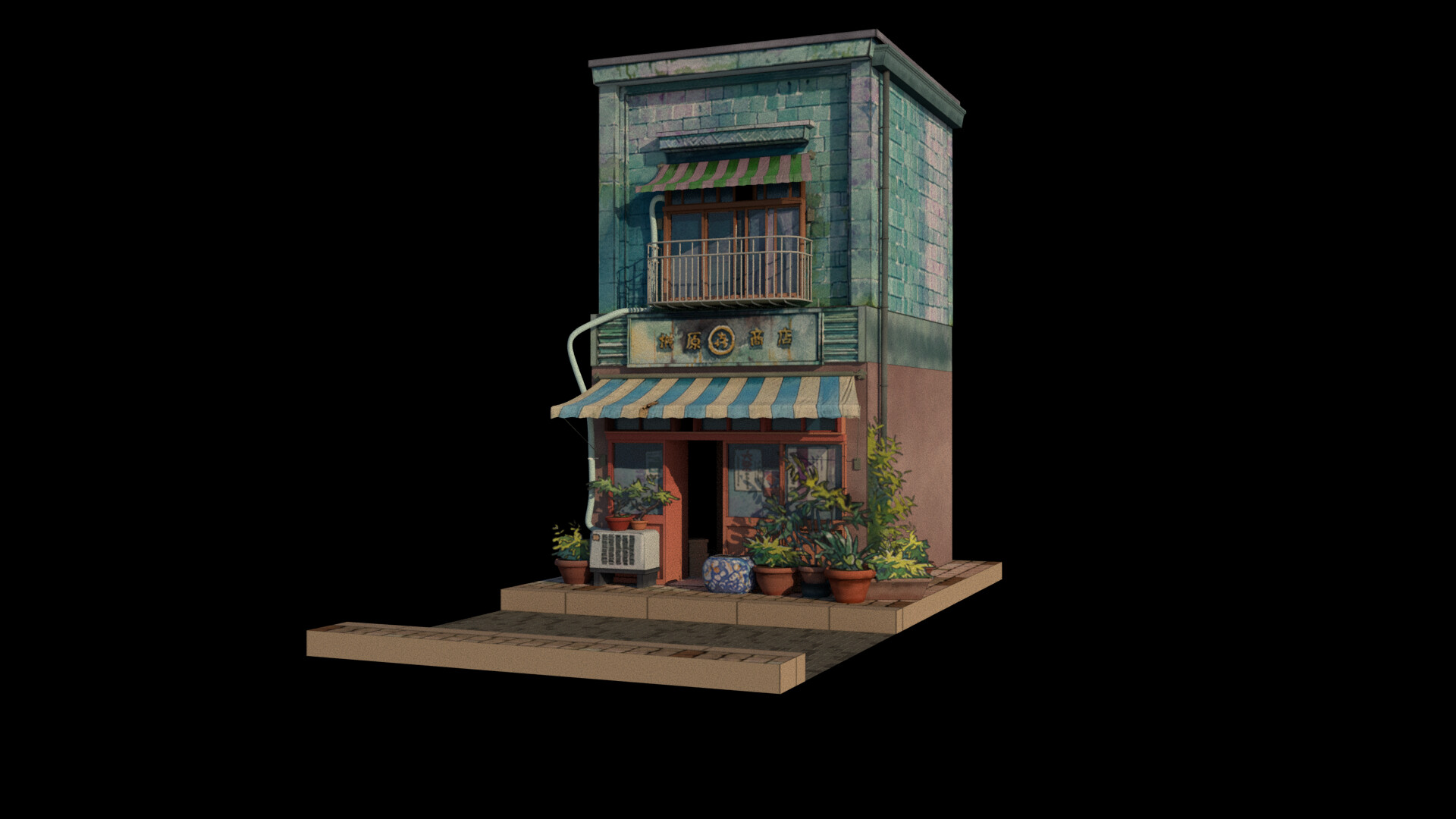 ArtStation - Japanese storefront