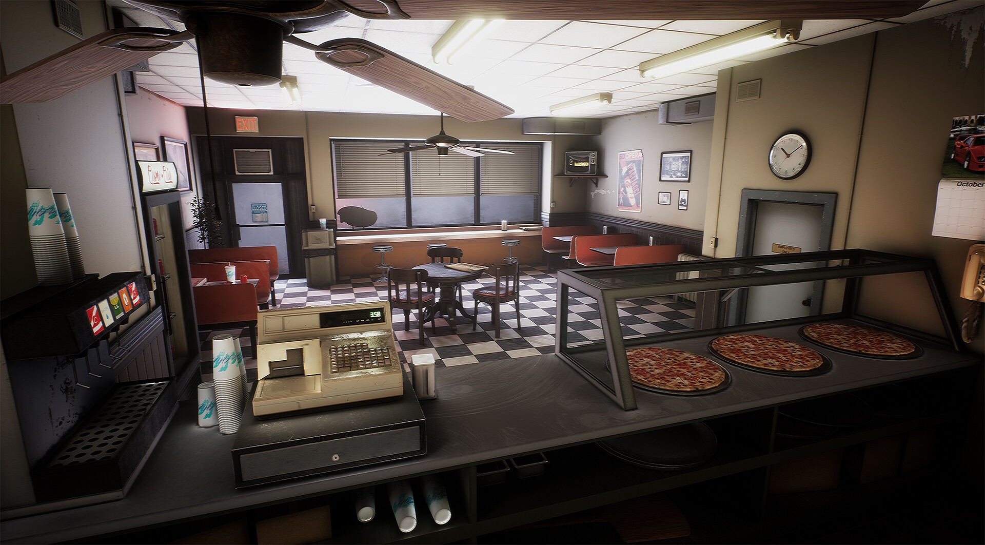 ArtStation - Pizza Shop