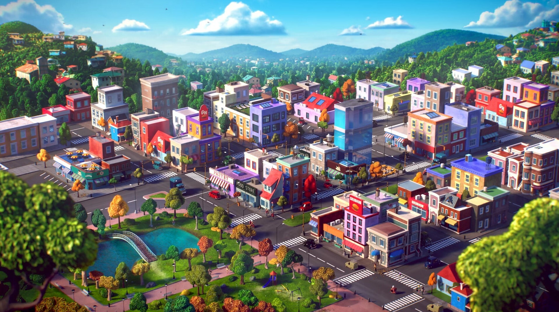 ArtStation - GRUBHUB / Magic Bag