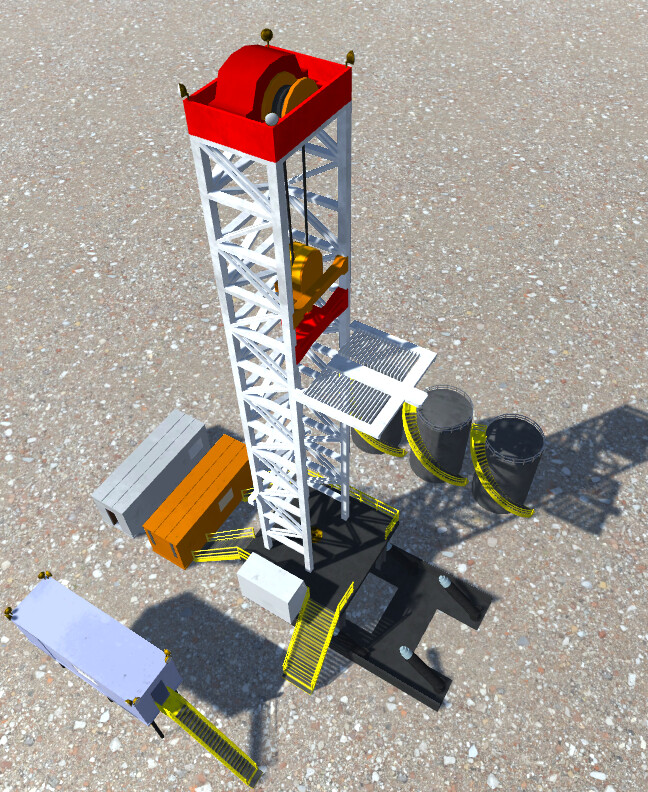 ArtStation - Oil Rig & Animation