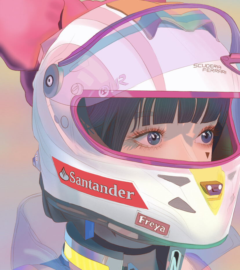 ArtStation - 机车少女