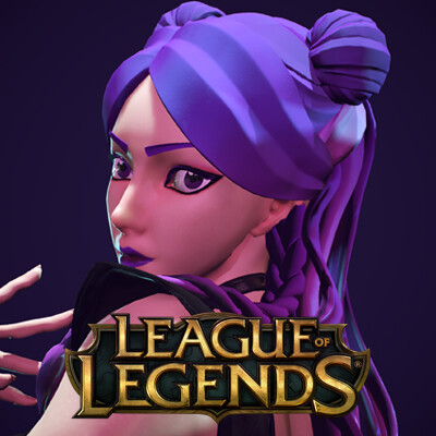 ArtStation - League of Legends_kaisa(kda)