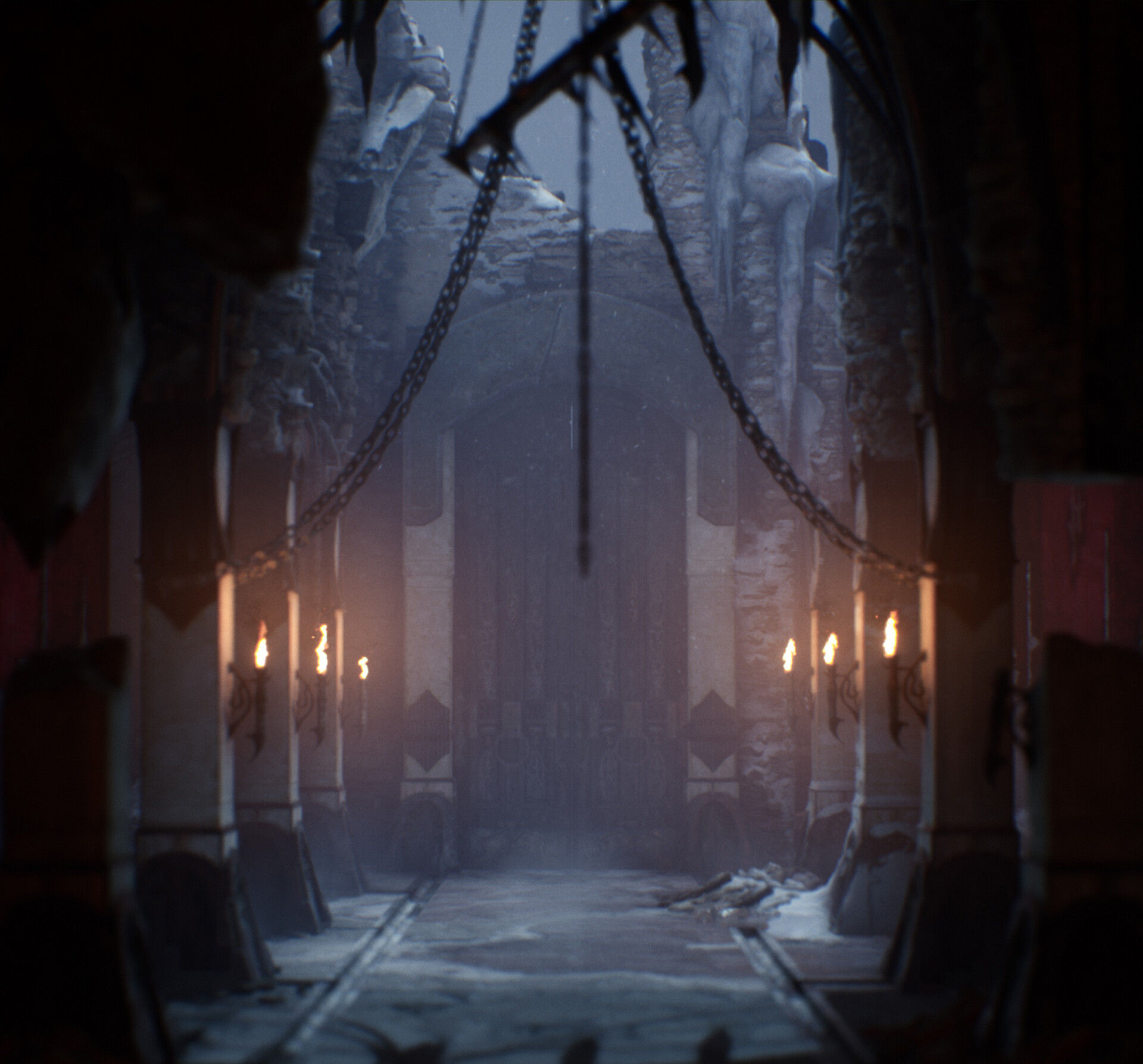 ArtStation - UE4 Lighting Practise | Elemental Demo Relight