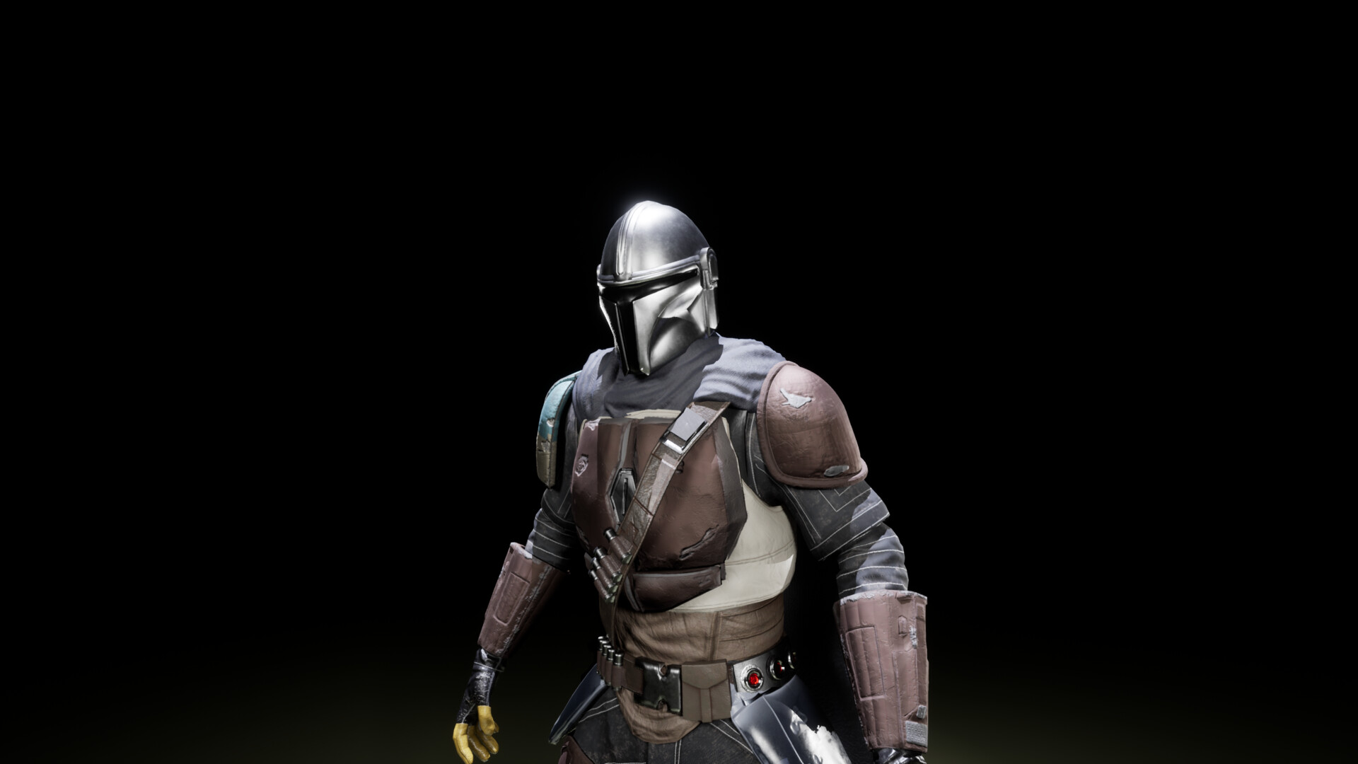 ArtStation - The Mandalorian- Realtime and Game ready rig