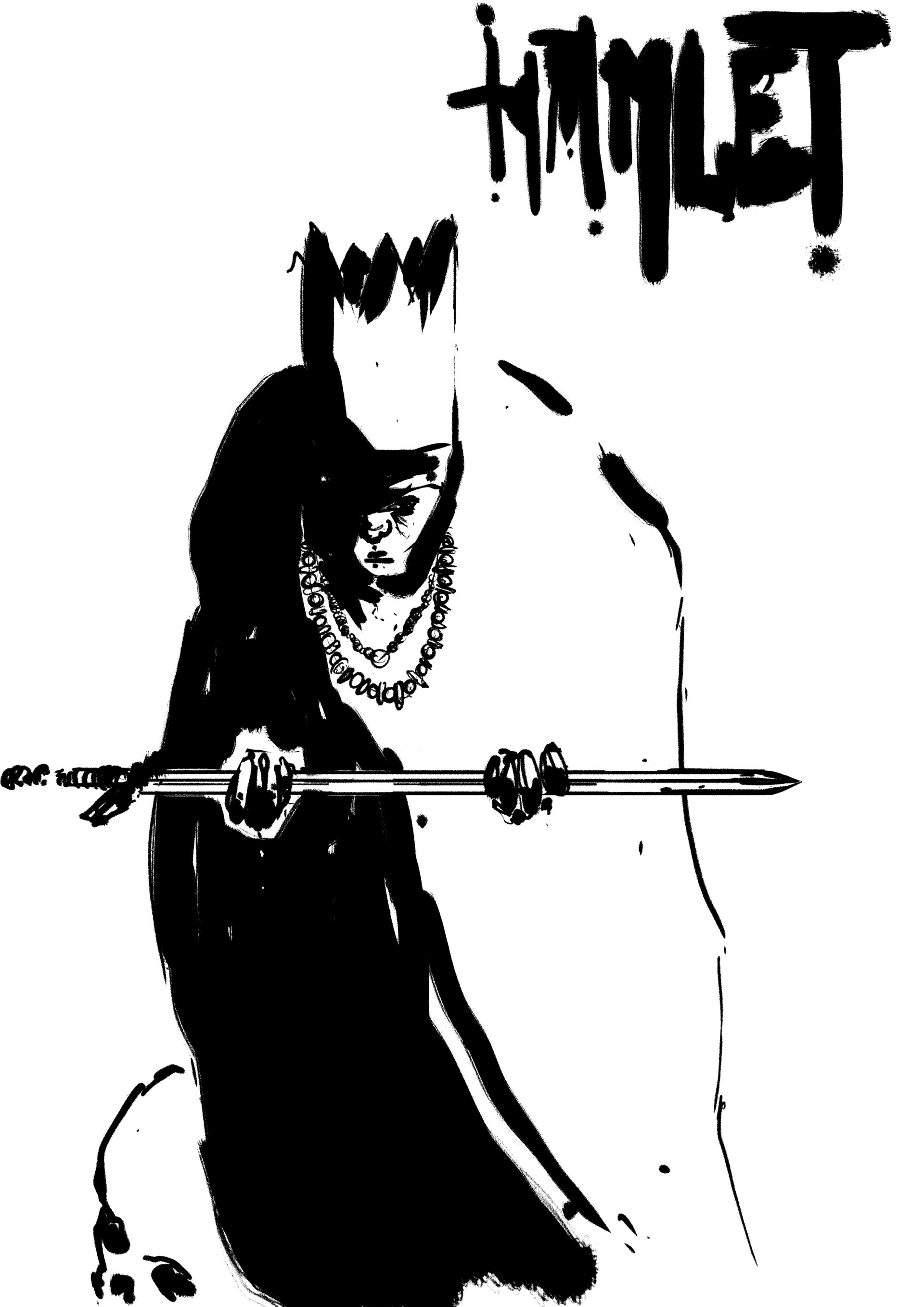 ArtStation - Hamlet poster design