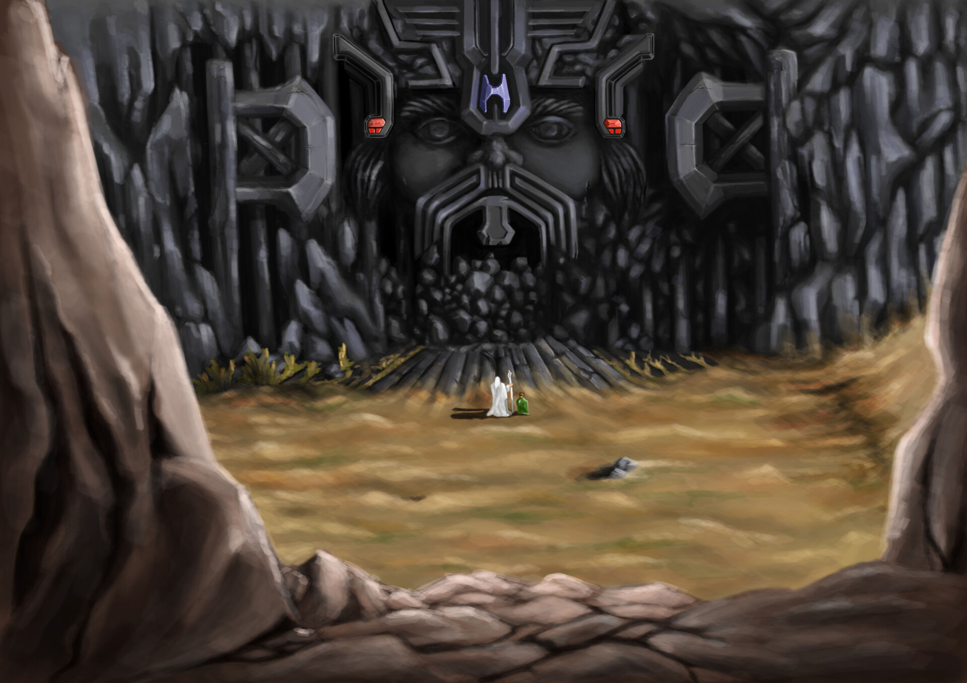 ArtStation - erebor ( dwarf mountain concept design )