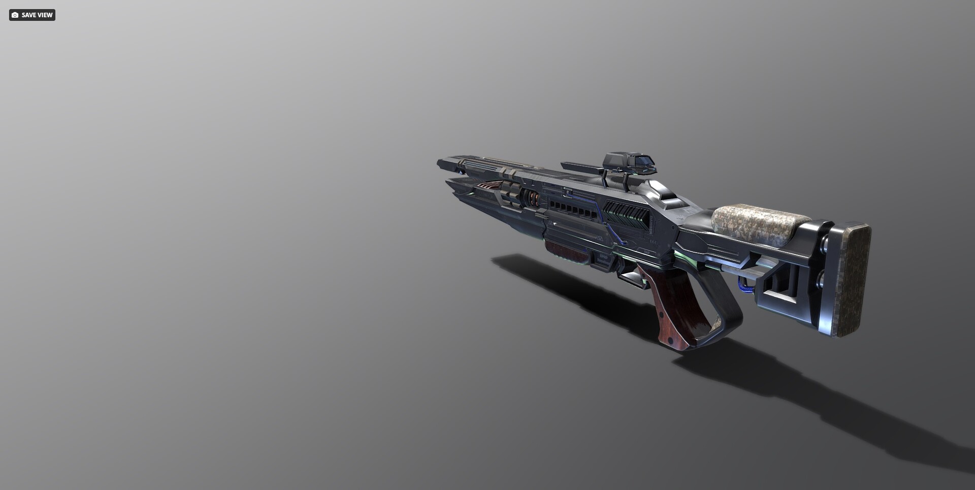 ArtStation - Plasma Rifle MK1