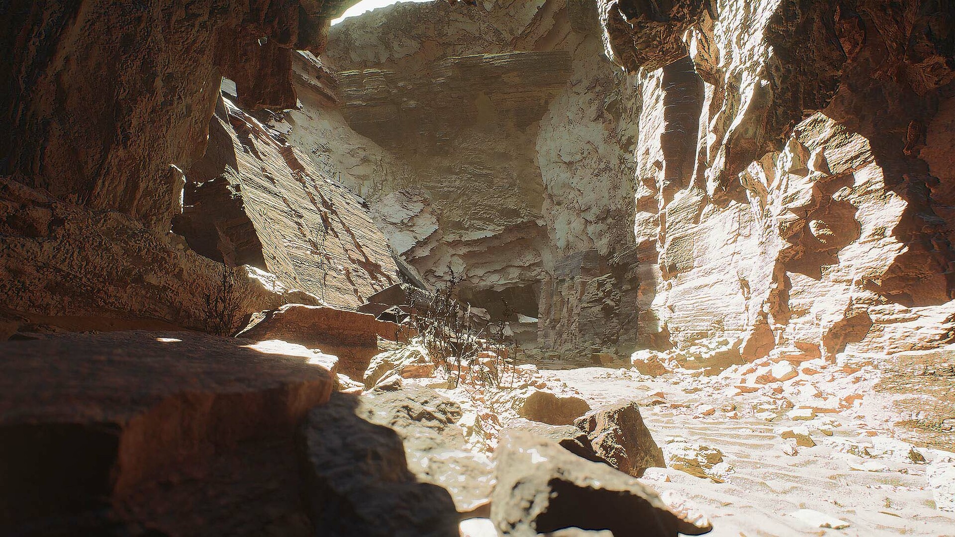 ArtStation - Unreal SSGI cave