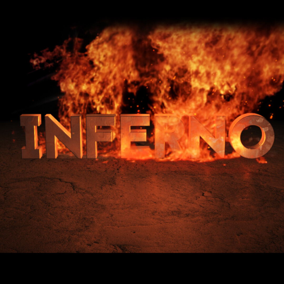 ArtStation - Burning Logo with After Effects and Element 3D